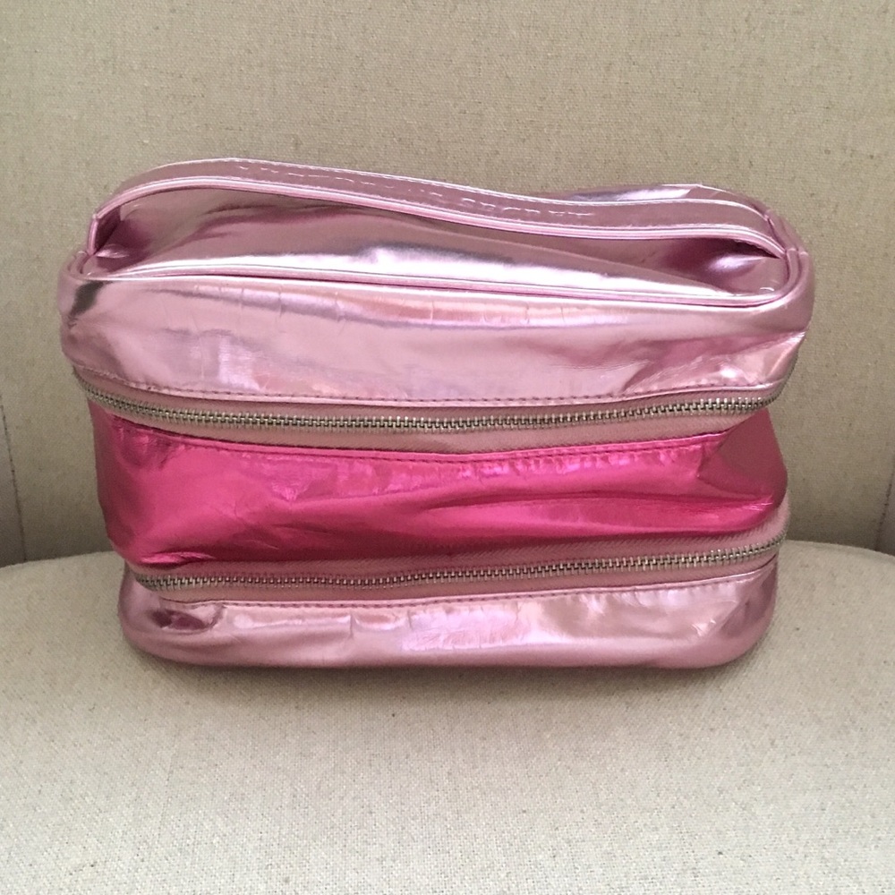 Victoria’s Secret Pink Metallic Train Case - Gem